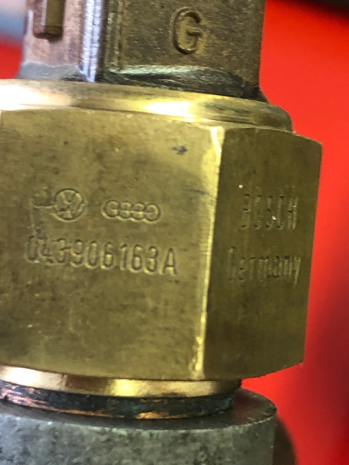 VW Flange #055121133A/ Bosch Thermo Switch#043906163A | eBay