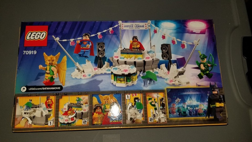 DC Batman Movie Justice League Anniversary Party - Lego 70919 Sealed ...