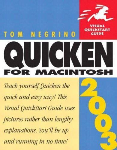 Visual Quickstart Guides: Quicken 2003 for Macintosh : Visual ...