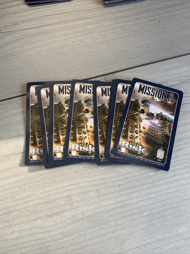 Risk Army Replacement Mission Cards Doctor Who Dalek Invasion Of Earth ...