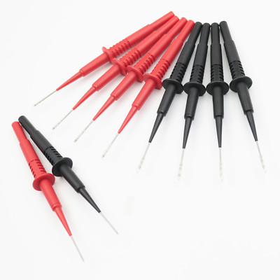 10Pcs 4mm Banana Jack 1mm Stainless Steel Multimeter Test Probe Pens | eBay