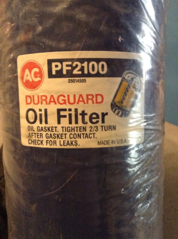 AC-Delco PF2100 - cross reference oil filters | oilfilter ...