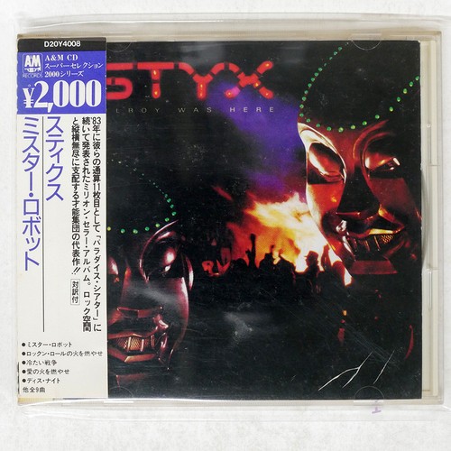 STYX KILROY WAS HERE A&M D20Y4008 Japan OBI CD | eBay