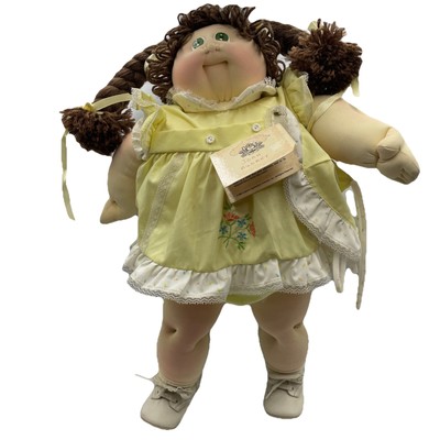 1985 Xavier Roberts Signed Soft Sculpture Cabbage Patch Kid The Little ...