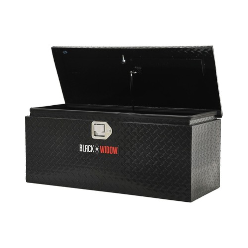 Black Widow Aluminum Rear ATV or Trailer Storage Box | Black