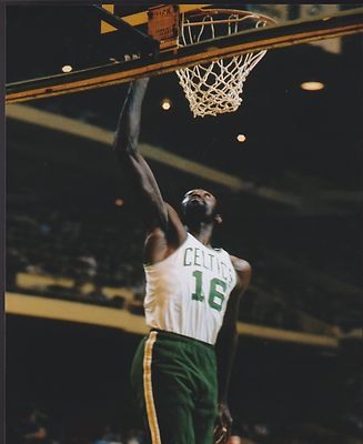 TOM "SATCH" SANDERS #16 BOSTON CELTICS 8 TIME NBA CHAMPION 8 X 10 PHOTO ...