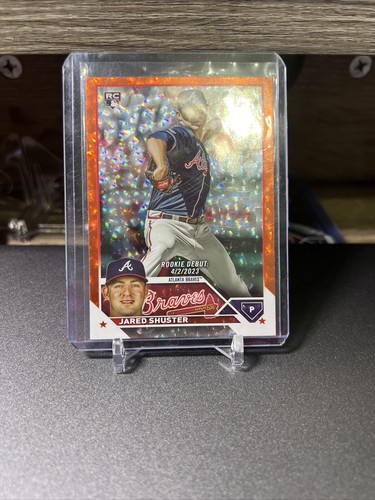 2023 Topps Update Series - Rookie Debut Jared Shuster #US309 Orange ...