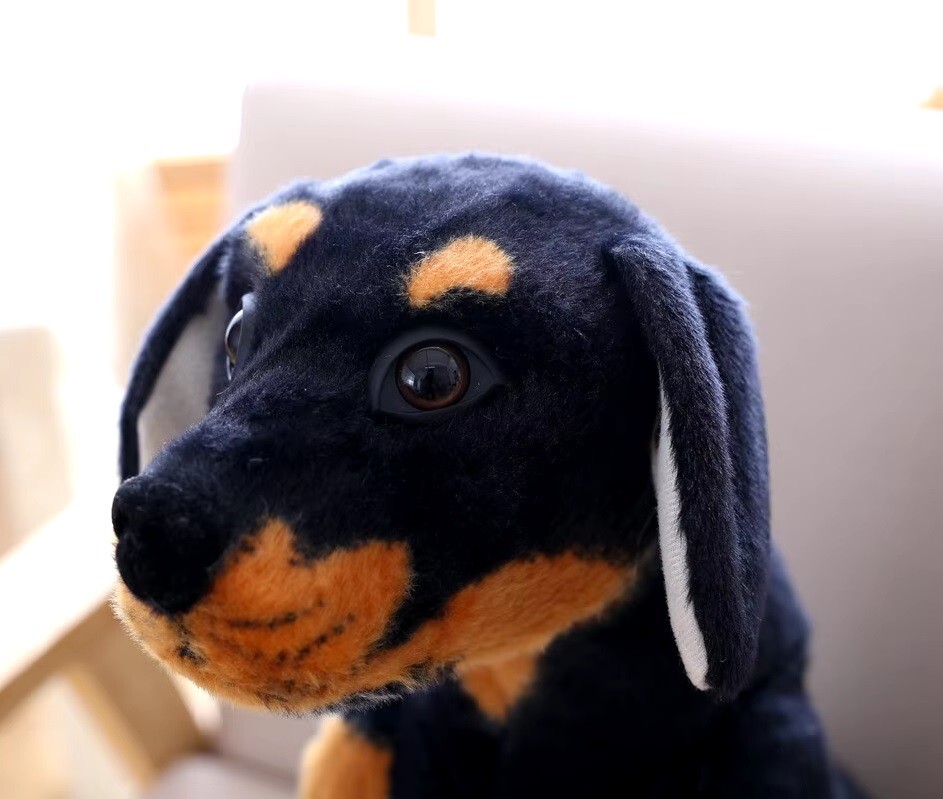 Rottweiler Dog 21 Inch Stuffed Animal Plush Toys Toddler Doll Kids ...