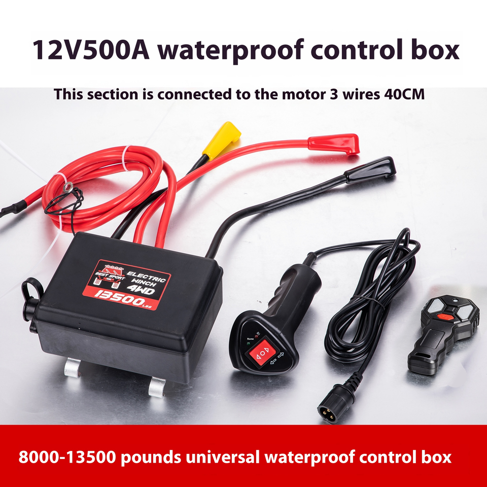 Winch Control Box Wireless Remote Control Controller Relay Winch ...