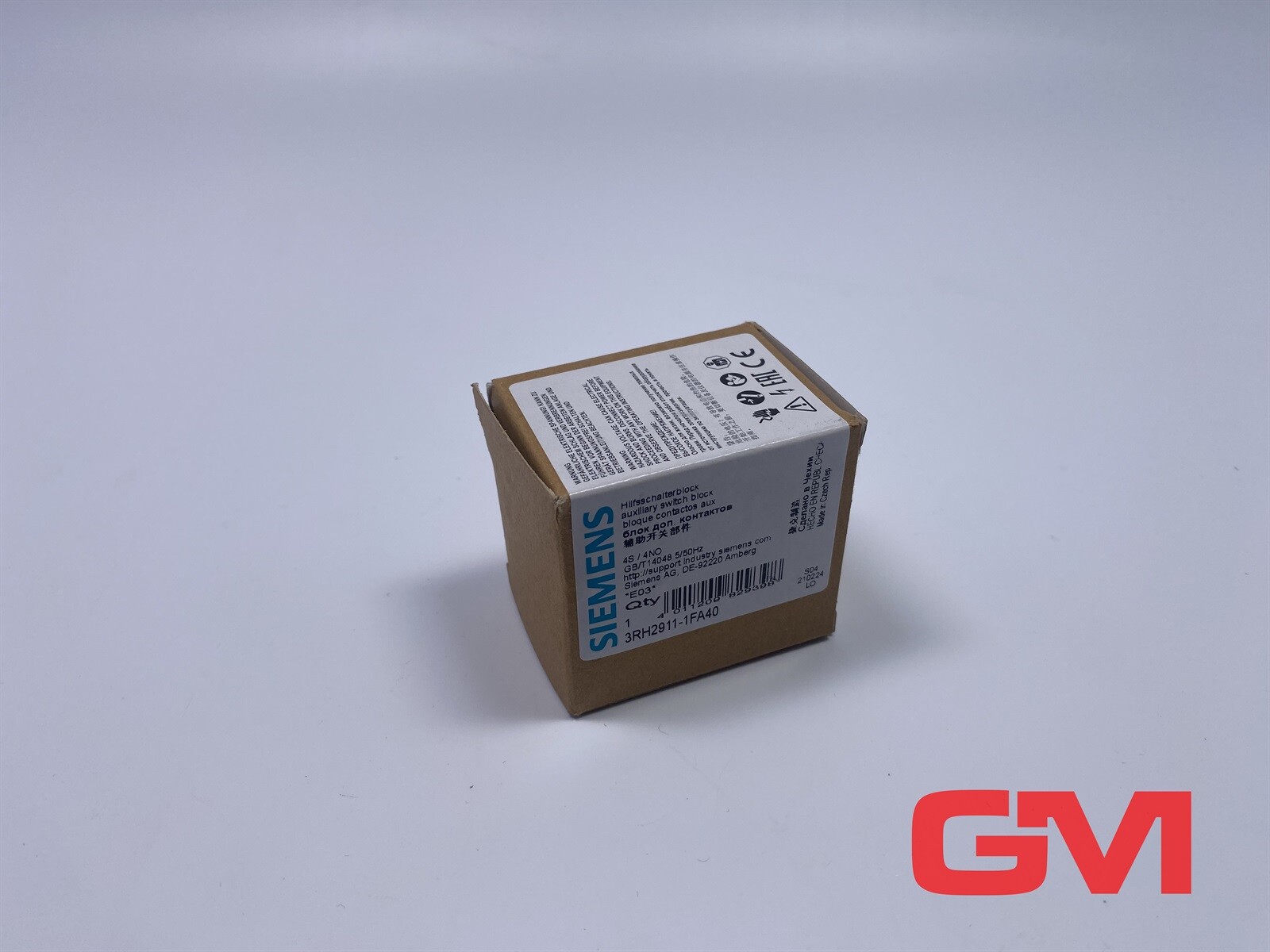 Siemens Interrupteur Auxiliaire 3RH2911-1FA40 Avant 10A 4NO Frontseitig ...