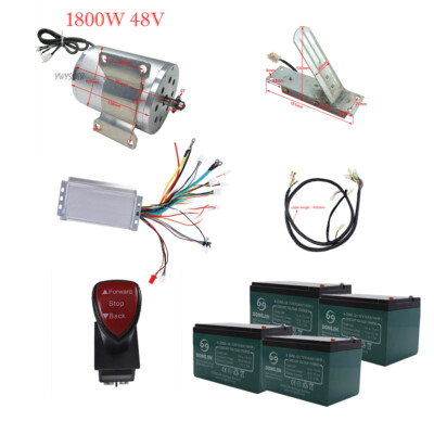 48V 1800W Brushless Motor/Battery/Pedal Kit for Razor Bike Rocket ATV ...