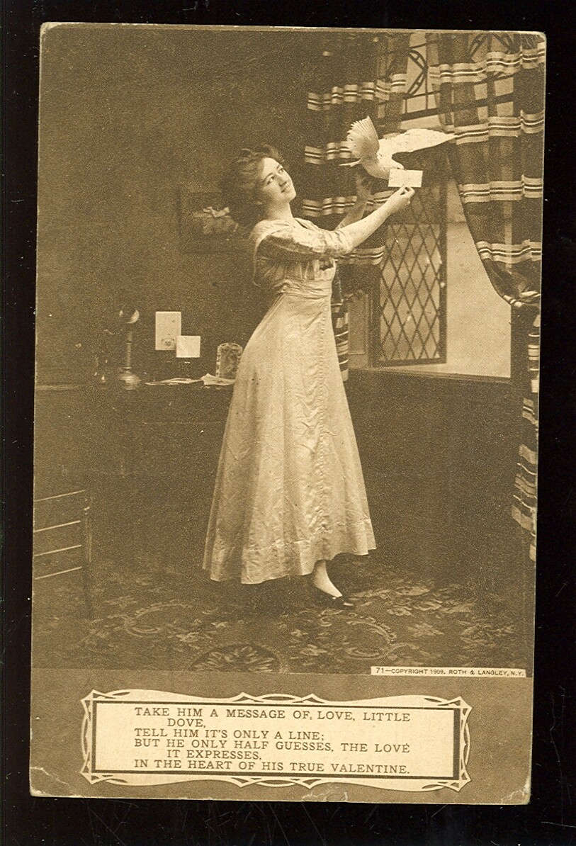 1911 Posted - Campbellstown, Ohio, Lovers Comic (CmiscOH101 | eBay