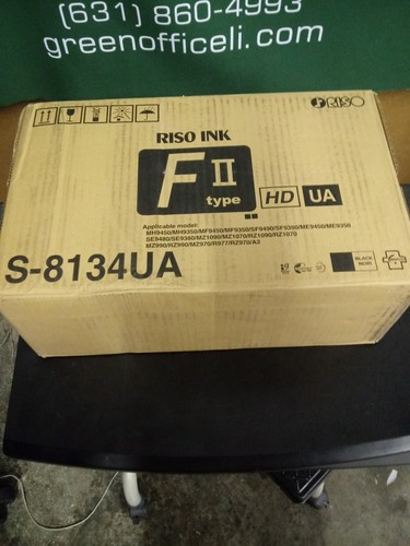 NEW 10 GENUINE RISO S8134 HD Black ink Duplicator MH9450 MZ990 MF9450 RZ1090 | eBay