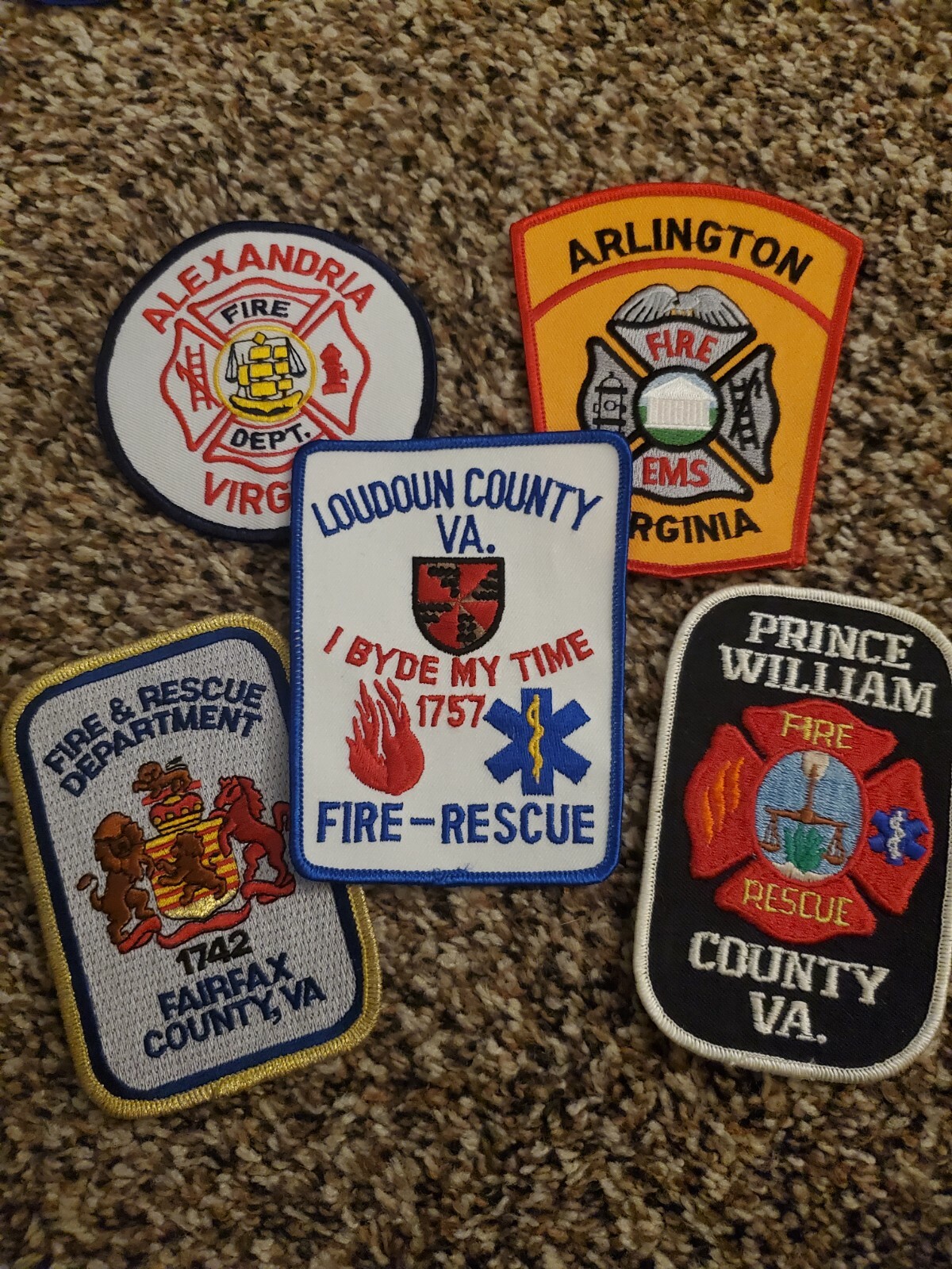 5 Top Northern VA FD Patches | eBay
