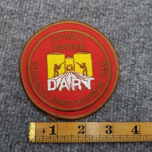 Vintage DART Oconee Division Patch Designated Armed Response Team | eBay