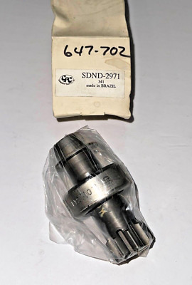 STARTER DRIVE 9-T, 10-SPL, CCW SDND-2971, 54-8206 FOR DENSO DD STARTER ...