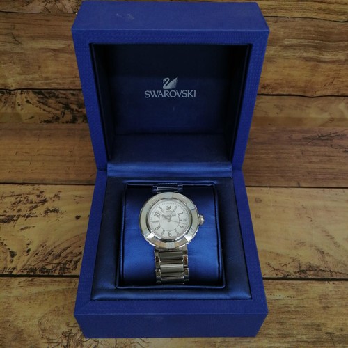 SWAROVSKI Model number: Silver frames Quartz watch | eBay