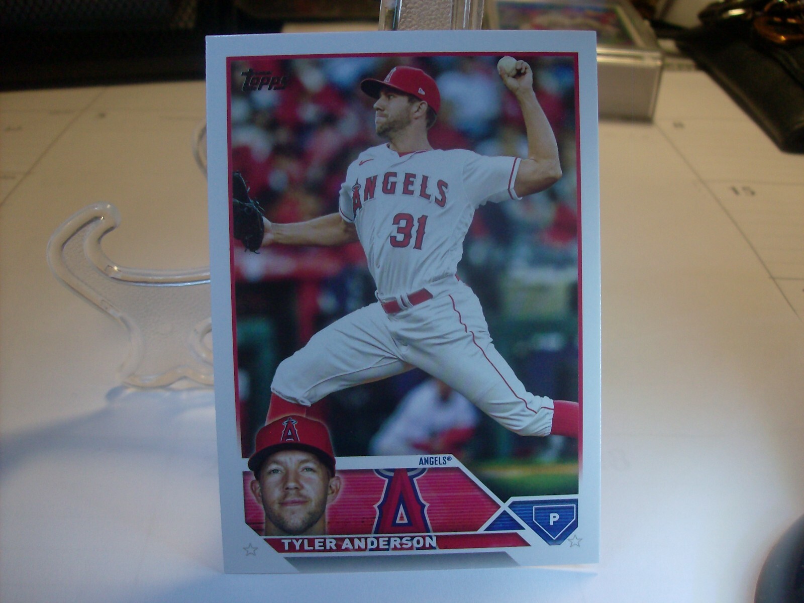 2023 Topps Update Baseball #US88 - Tyler Anderson - Los Angeles Angels ...