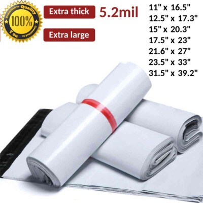 Extra thick Extra large Poly Mailers Shipping Envelopes Self Sealing ...