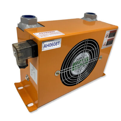 Brand New Hydraulic Air Cooler AH0608T-CA Air-cooled Oil Radiator DC12V ...