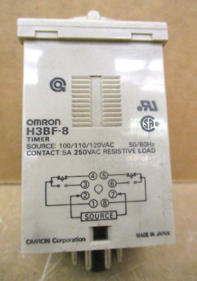 Omron H3BF-8 Timer H3BF8 Brand New In Box Fast Shipping 1PC | eBay