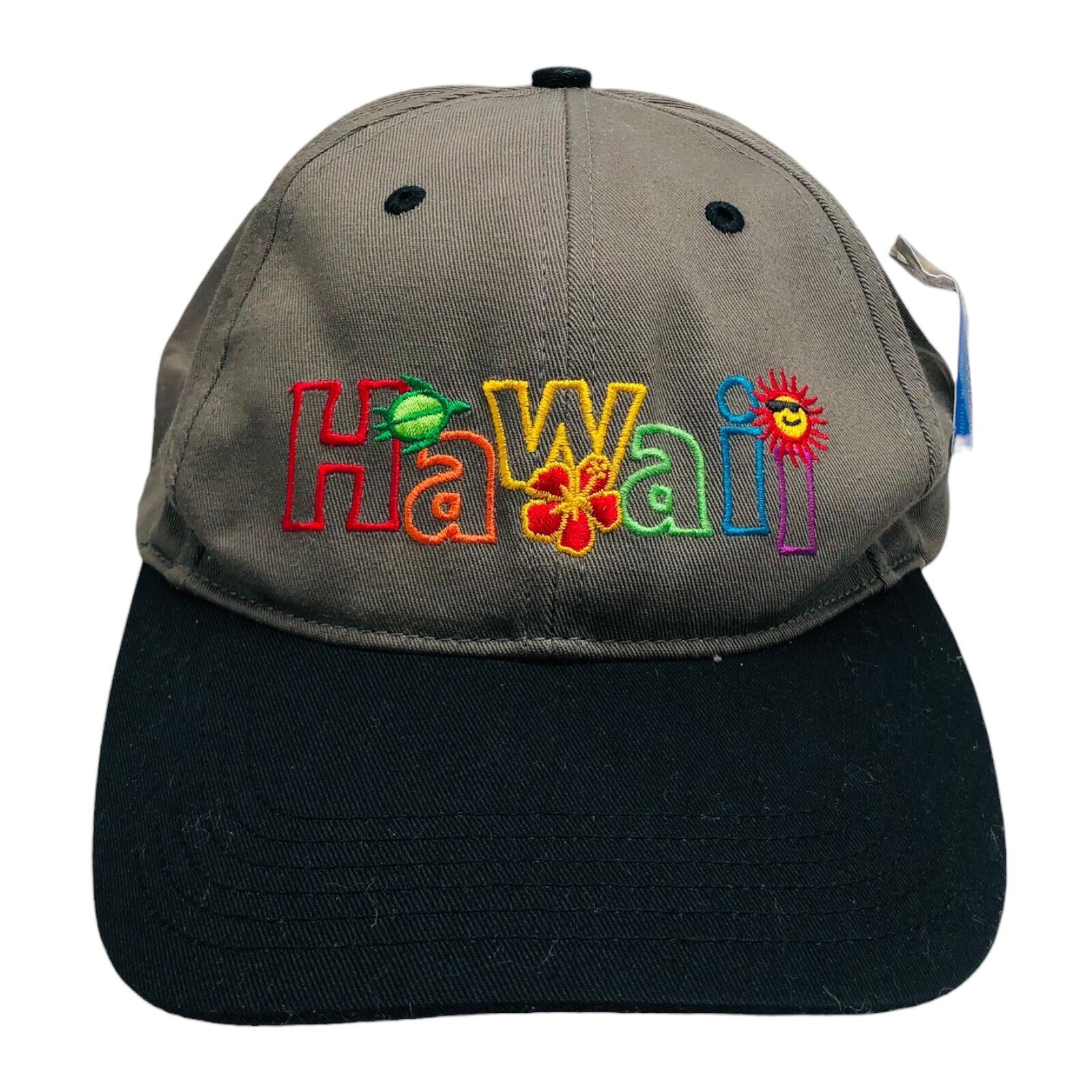 VTG Hawaii Headwear Hat Snapback Ball Cap Sun Turtle Sea ROYGBIV ...