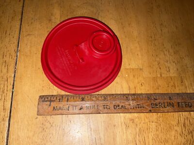 Vintage Tupperware Red Juice Drink Container Lid Only #603-2 | eBay