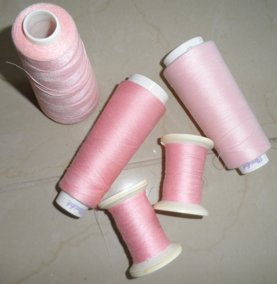 Serger Overlock Maxilock Thread Lot 4-3Pc Spool Black Swirl Navy Gray -P Colors | eBay