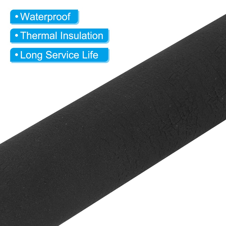 1/4"(6mm)x6Ft Pipe Insulation Foam Tube, Pipe Cover Wrap Roll Bar ...