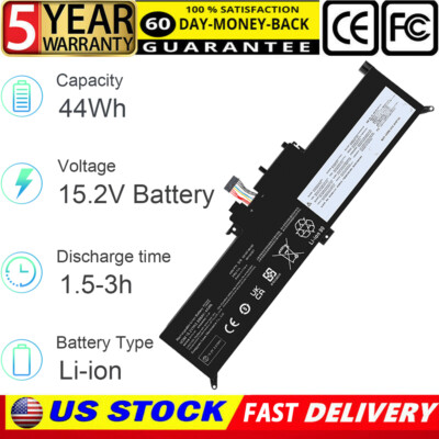 00HW027 01AV433 Battery for Lenovo ThinkPad X380 Yoga 260 370 X380 15 ...