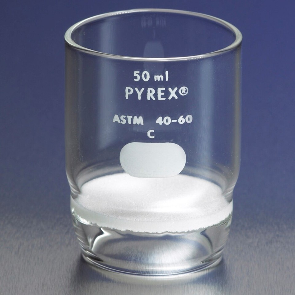 Fritted Disc, Gooch Crucible, High Form, 30mm, Fine, PYREX 32940-30F ...