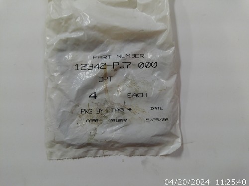 Spark Plug Tube Seals OPT 12342-PJ7-000 Qty 4 | eBay