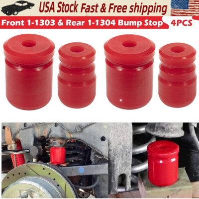 1-1303 & 1-1304 Polyurethane Front & Rear Bump Stop for Jeep Wrangler ...