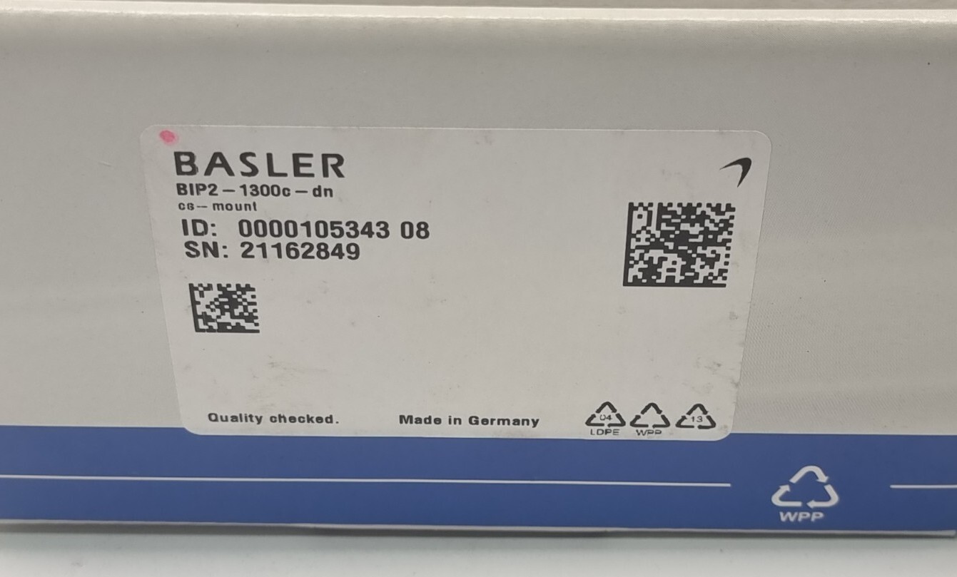 Basler BIP2-1300c-dn IP Fixed Box Security Camera 1/3" Format | eBay