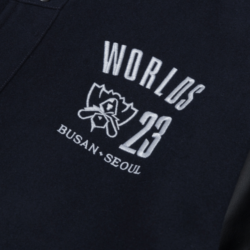LOL League Of Legends Worlds 2023 Varsity Jacket Official Goods ...