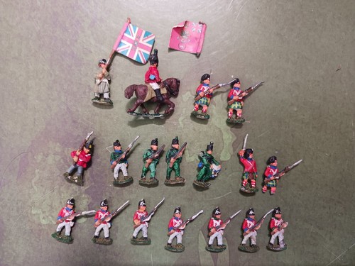15mm British Line Infantry, Scotts & Others Metal Napoleonic Wars ...