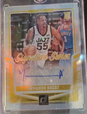 2024 Panini Prizm Sensational Signatures Armando Bacot #15 Auto RC UNC ...