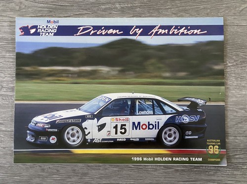 1996 Bathurst HRT VS Commodore Brochure Original Nos Genuine HRT Last ...