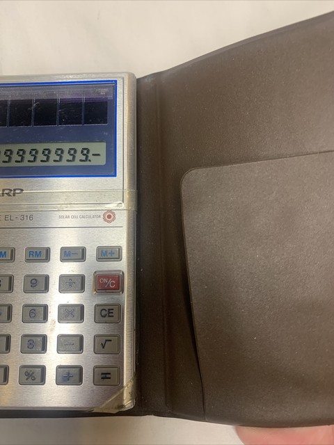 Buy Sharp EL-733A Financial Calculator online | eBay