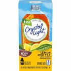 Crystal Light Lemon Iced Tea Drink Mix 120 On-the-Go Packets 12-Pack of ...