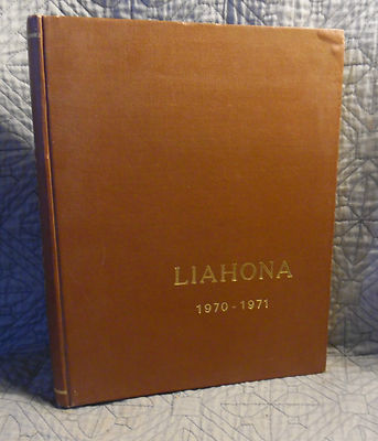 LIAHONA 1970 -1971 Mormon Magazine Full Year Church of Jesus Christ of ...