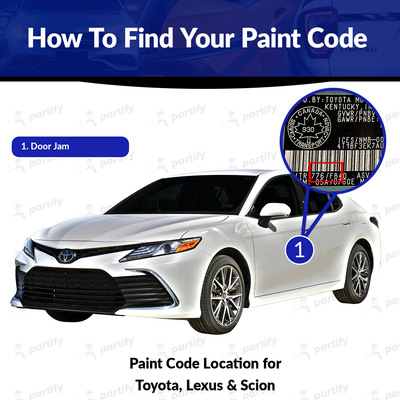 2011 Toyota Paint Color Chart Toyota Tacoma Color And Model Info Chart