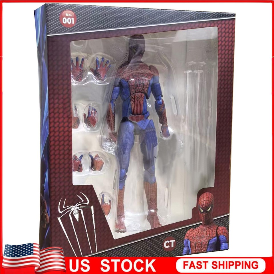 CT Toys MAFEX No. 001 The Amazing Spider-Man 6in Figure Andrew Garfield ...