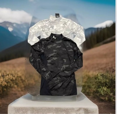 Under Armour ColdGear Infrared Compression Mock Mens 1381742 Camo $80 ...