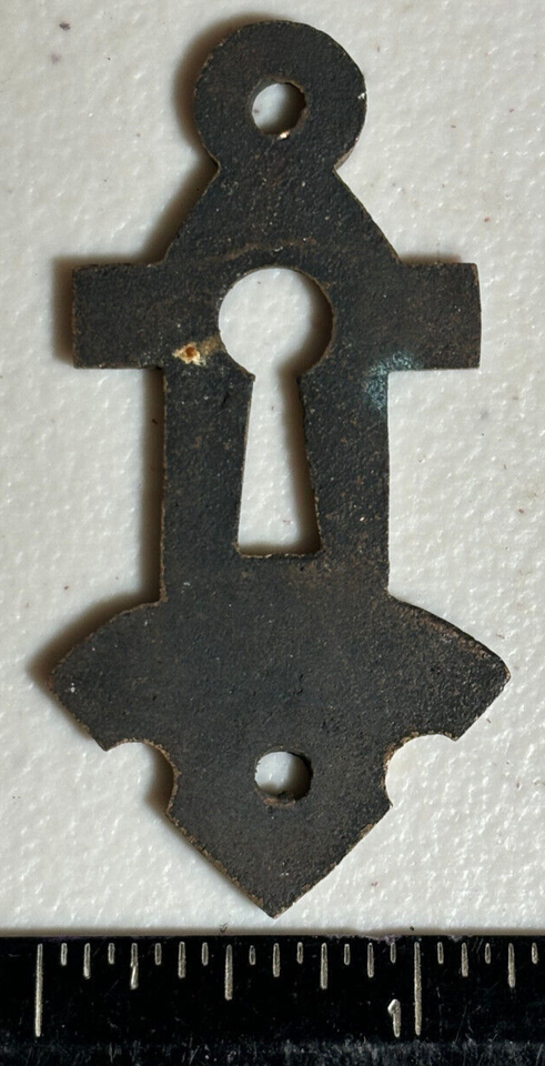 FANCY SOLID CAST BRASS ESCUTCHEON KEYHOLE KEY HOLE COVER | eBay