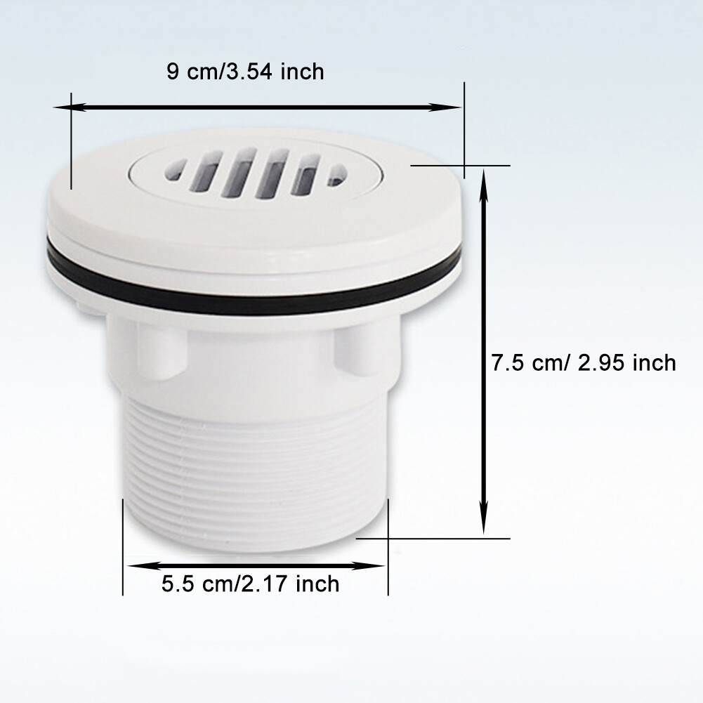 2pcs Pool Filter With Hoses Fitting Water Threaded Inlet Reusable Easy ...