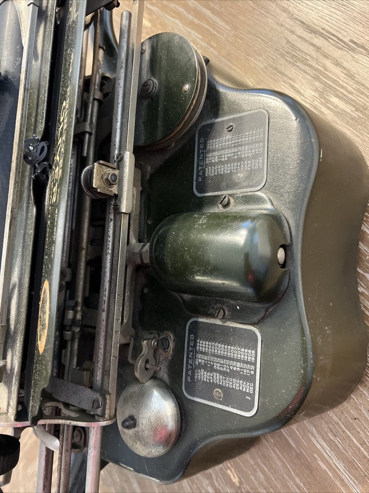 Antique Oliver Typewriter No. 9 Printype Standard Batwing Vintage | eBay