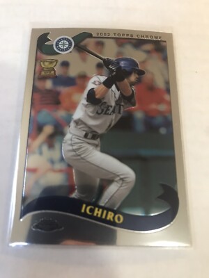 2002 Topps Chrome: #225 Ichiro Suzuki NR-MINT Mint 2nd year HOFer | eBay