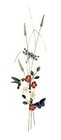 Bovano - Wall Sculpture - Hummingbird, Dragonfly & Butterfly Bough | eBay