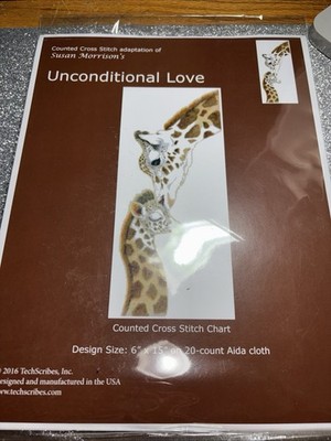 Susan Morrison's NIP A mother giraffe kissing her baby 2016 Rare | eBay